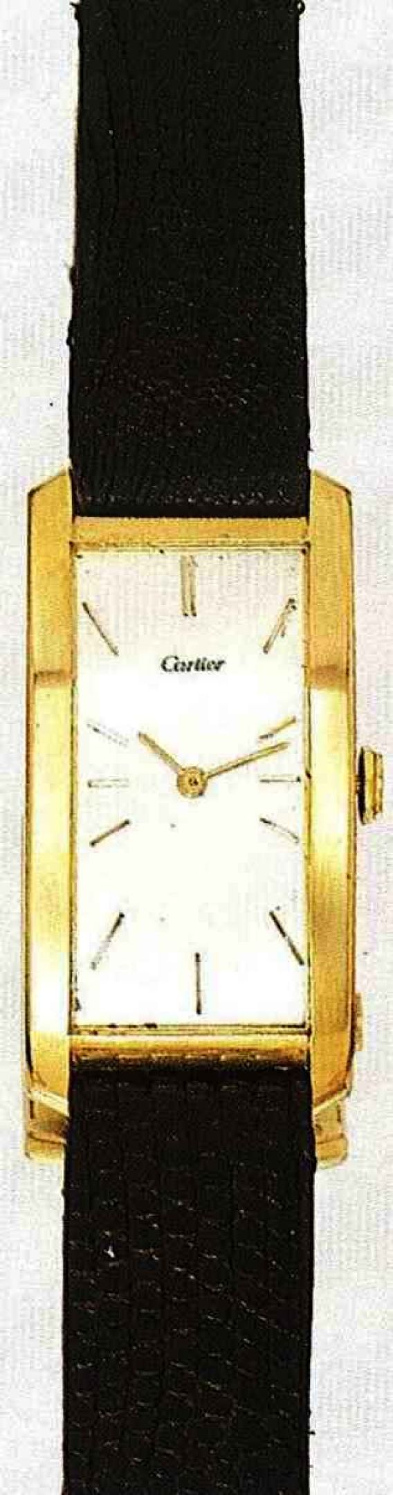 La Cote des Montres : Enchères Cartier "Jumbo Tank Curvex", No. 486491 ...