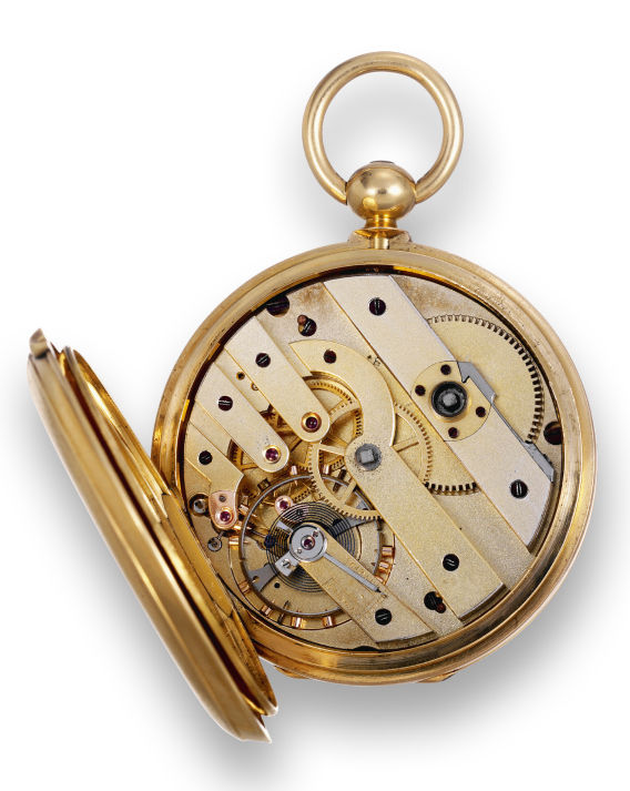 La Cote des Montres : Enchères Pivoted Detent Pocket Chronometer J ...