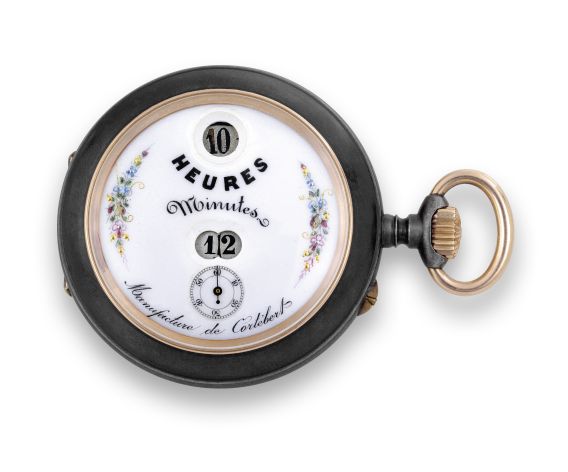 La Cote des Montres : Enchères Cortebert – Digital Pocket Watch ...